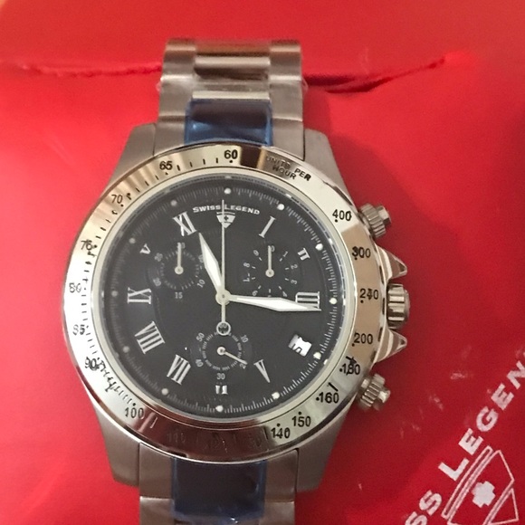Swiss Legend | Accessories | Swiss Legend Mens Chronograph Watch | Poshmark